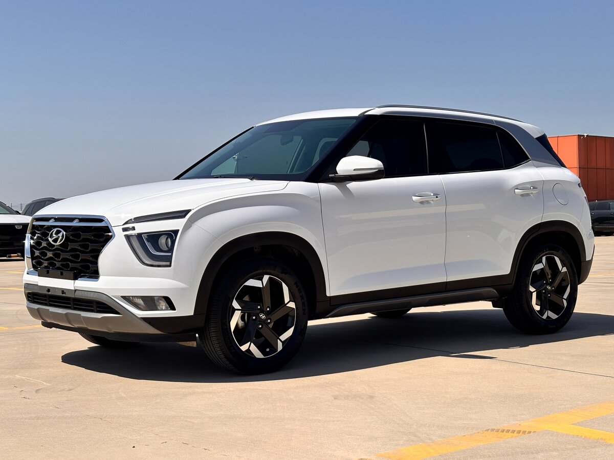 Купить б/у Hyundai ix25 II 1.5 CVT (115 л.с.) бензин вариатор в Краснодаре: белый Хендэ АйИкс25 ...