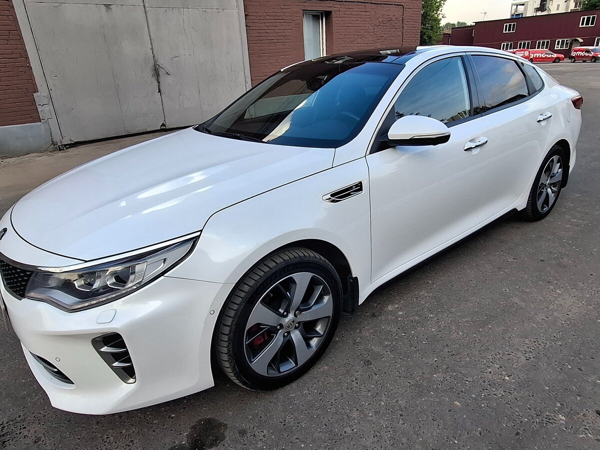 Купить б/у Kia Optima IV 2.0 AT (245 л.с.) бензин автомат в Москве ...