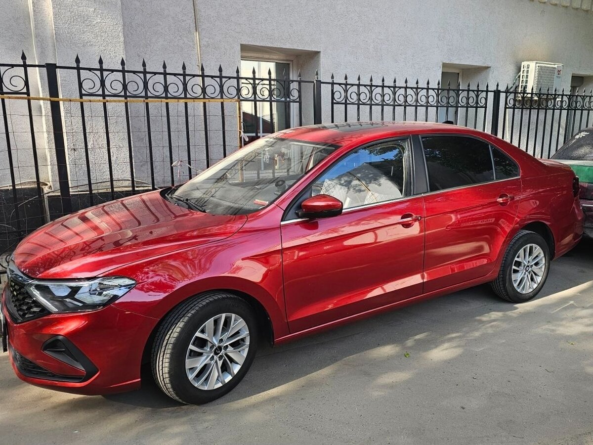 Купить б/у Jetta VA3 2019-2025 1.5 AT (112 л.с.) бензин автомат в Москве: красный Джетта ВА3 ...