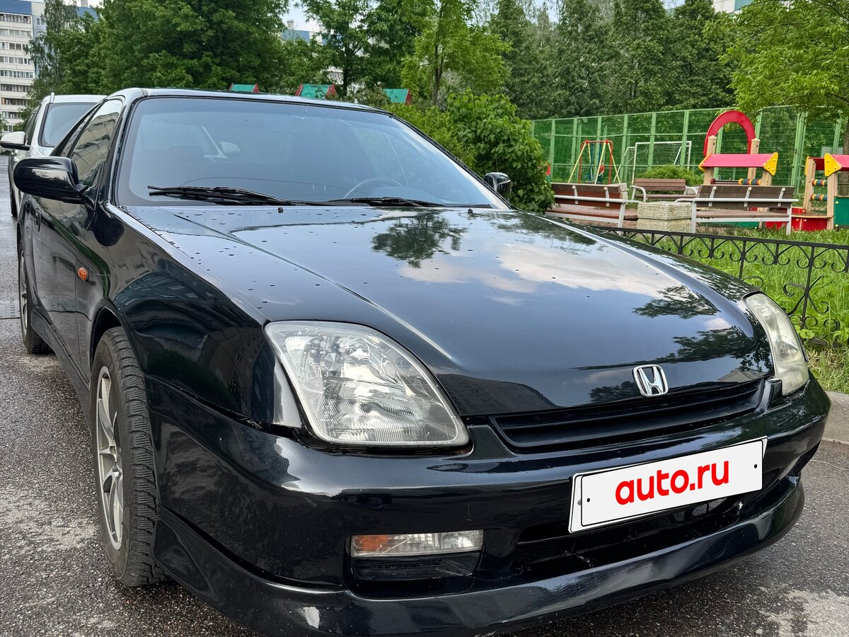 Купить б/у Honda Prelude V 2.0 MT (133 л.с.) бензин механика в Колпино: чёрный Хонда Прелюд V ...