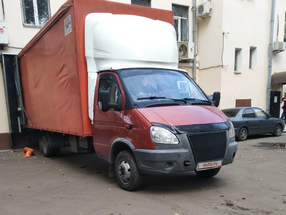 Купить б/у ГАЗ ГАЗель (3302) бензин в Рязани: оранжевый тент 2010 года ...