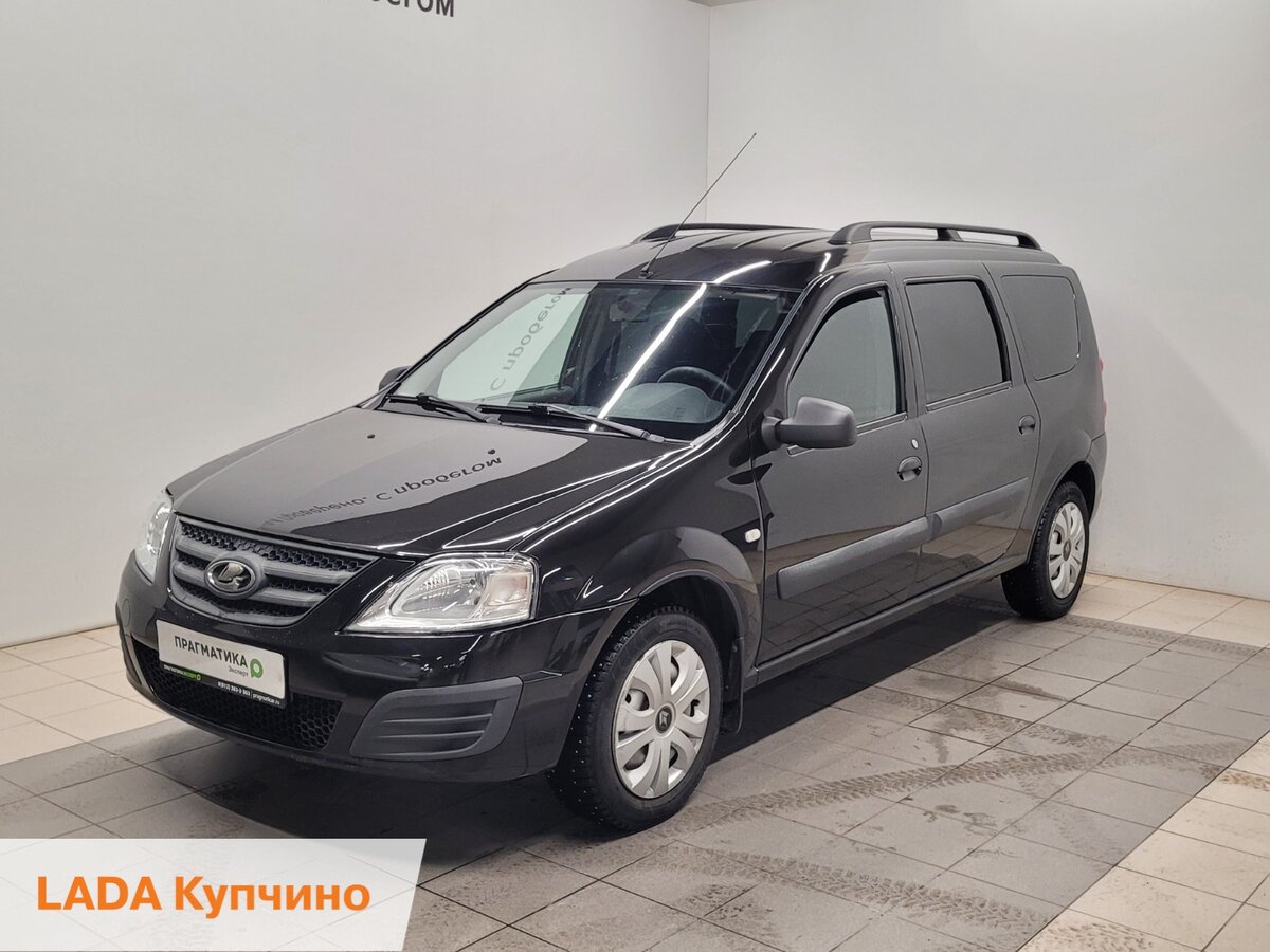 Купить б/у LADA (ВАЗ) Largus I 1.6 MT (106 л.с.) бензин механика в Санкт-Петербурге: чёрный Лада ...