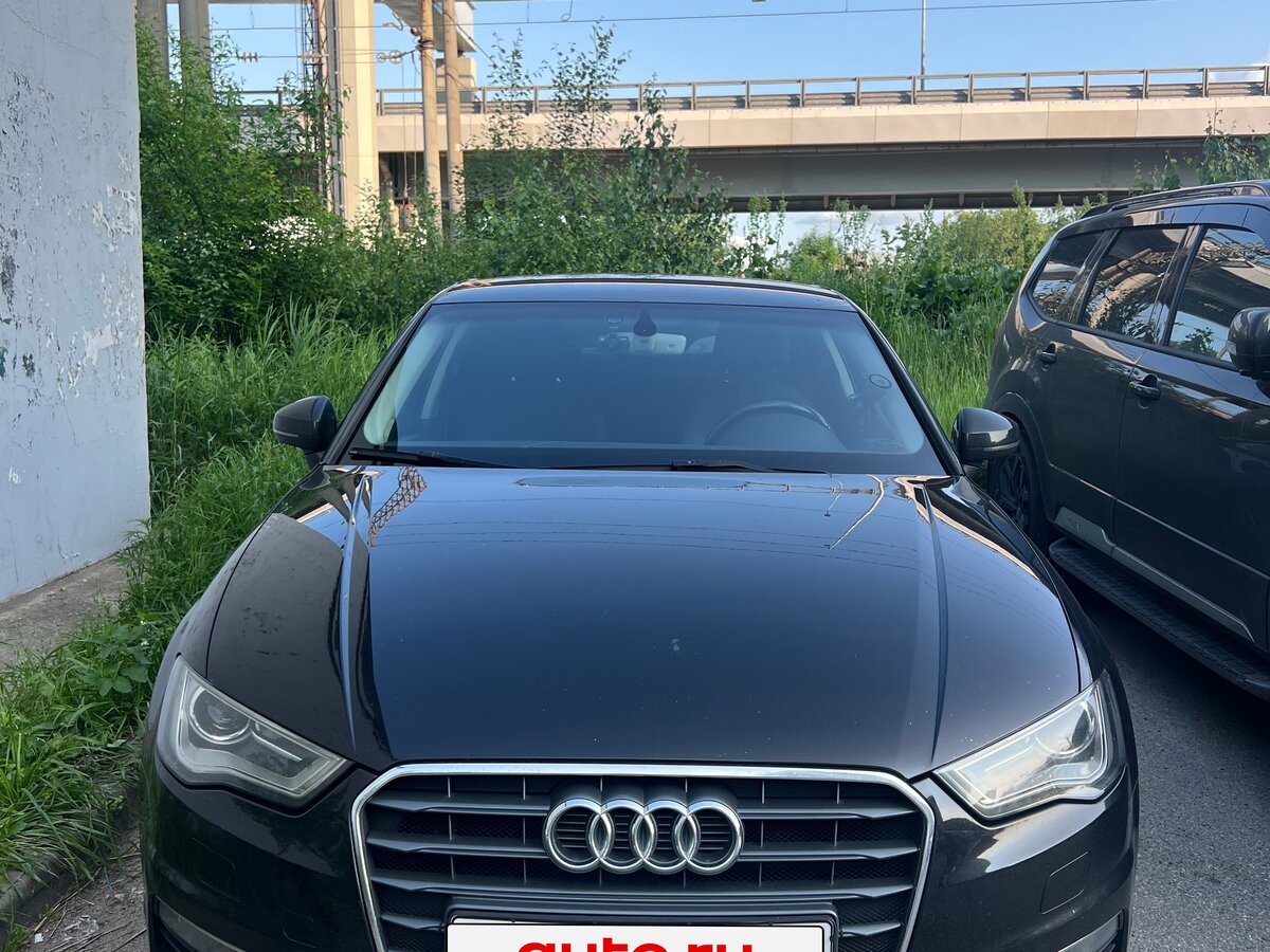 Купить б/у Audi A3 III (8V) 1.4 MT (125 л.с.) бензин механика в Санкт-Петербурге: чёрный Ауди А3 ...