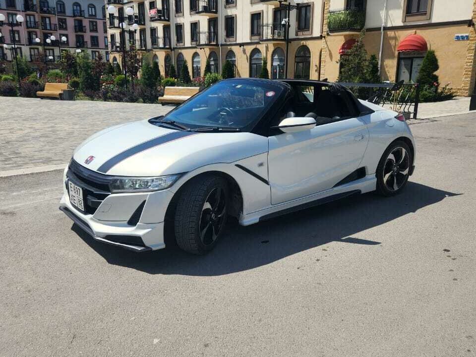 Купить б/у Honda S660 2015-2022 0.7 CVT (64 л.с.) бензин вариатор в Симферополе: белый Хонда ...