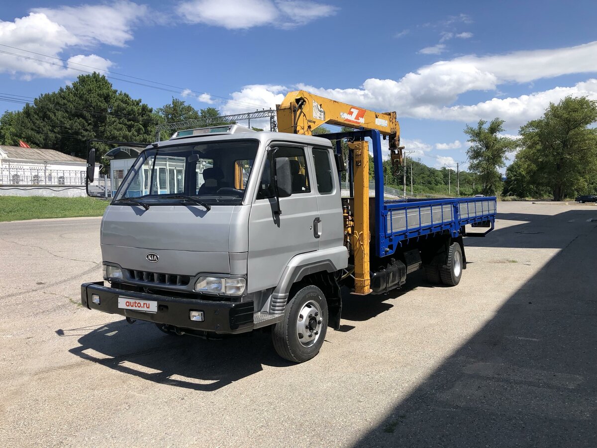 Купить б/у Kia Rhino дизель механика в Пятигорске: серебристый бортовой ...