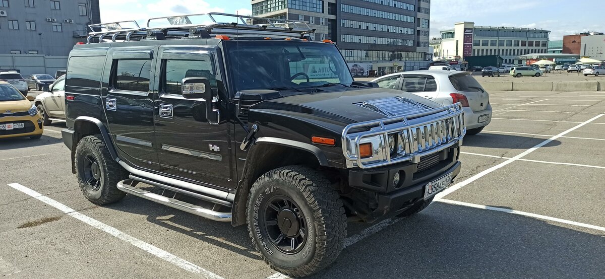 Купить б/у Hummer H2 I 6.0 AT (325 л.с.) 4WD бензин автомат в Иркутске ...