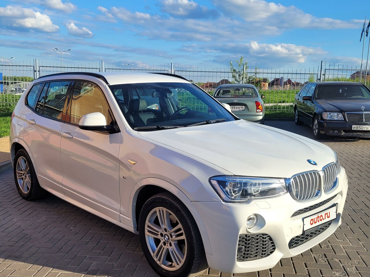 Купить б/у BMW X3 II (F25) Рестайлинг 30d xDrive 3.0d AT (249 л.с.) 4WD дизель автомат в Курске ...
