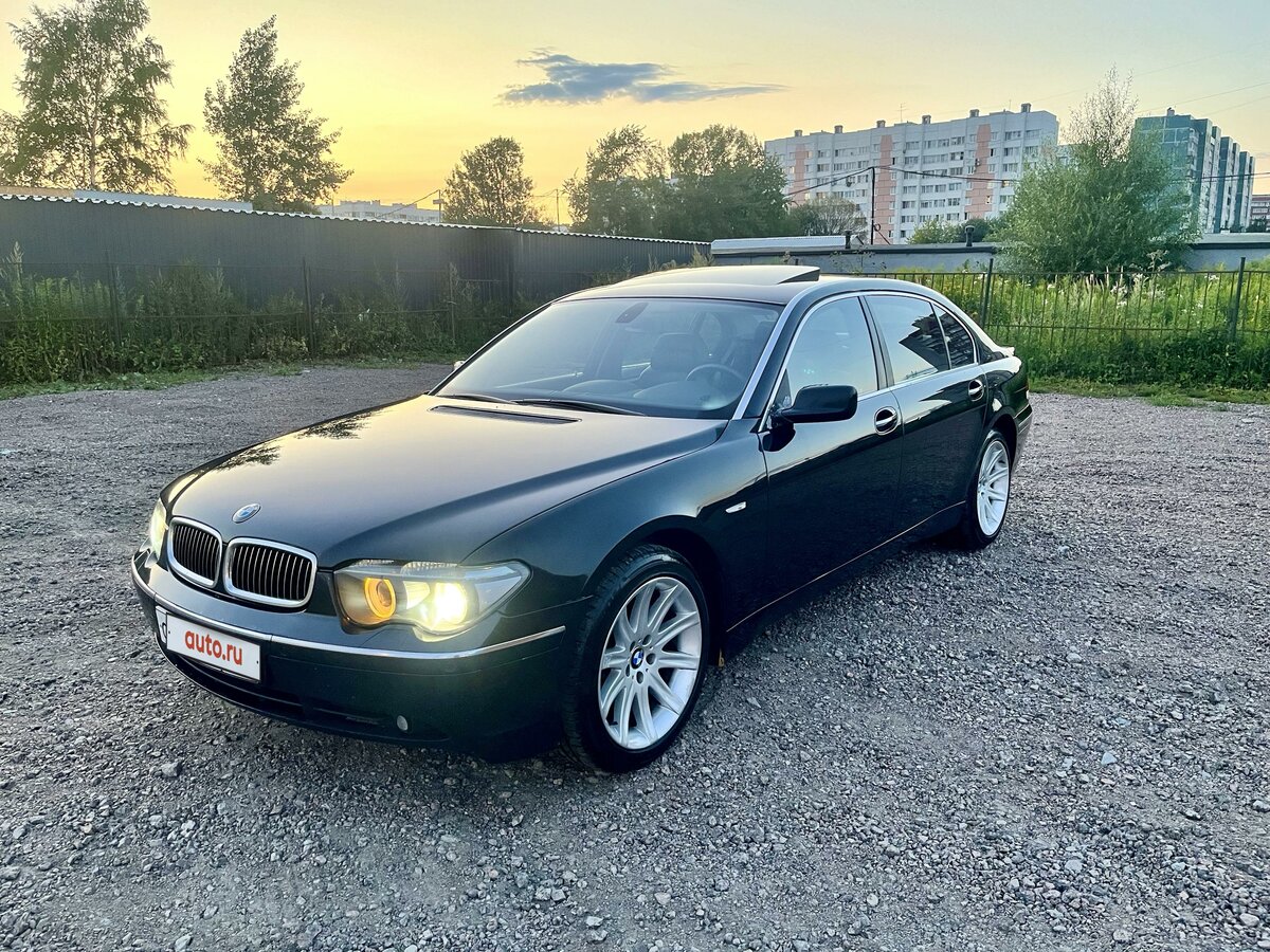 Купить б/у BMW 7 серии IV (E65/E66) 745Li 4.4 AT (333 л.с.) бензин автомат в Санкт-Петербурге ...