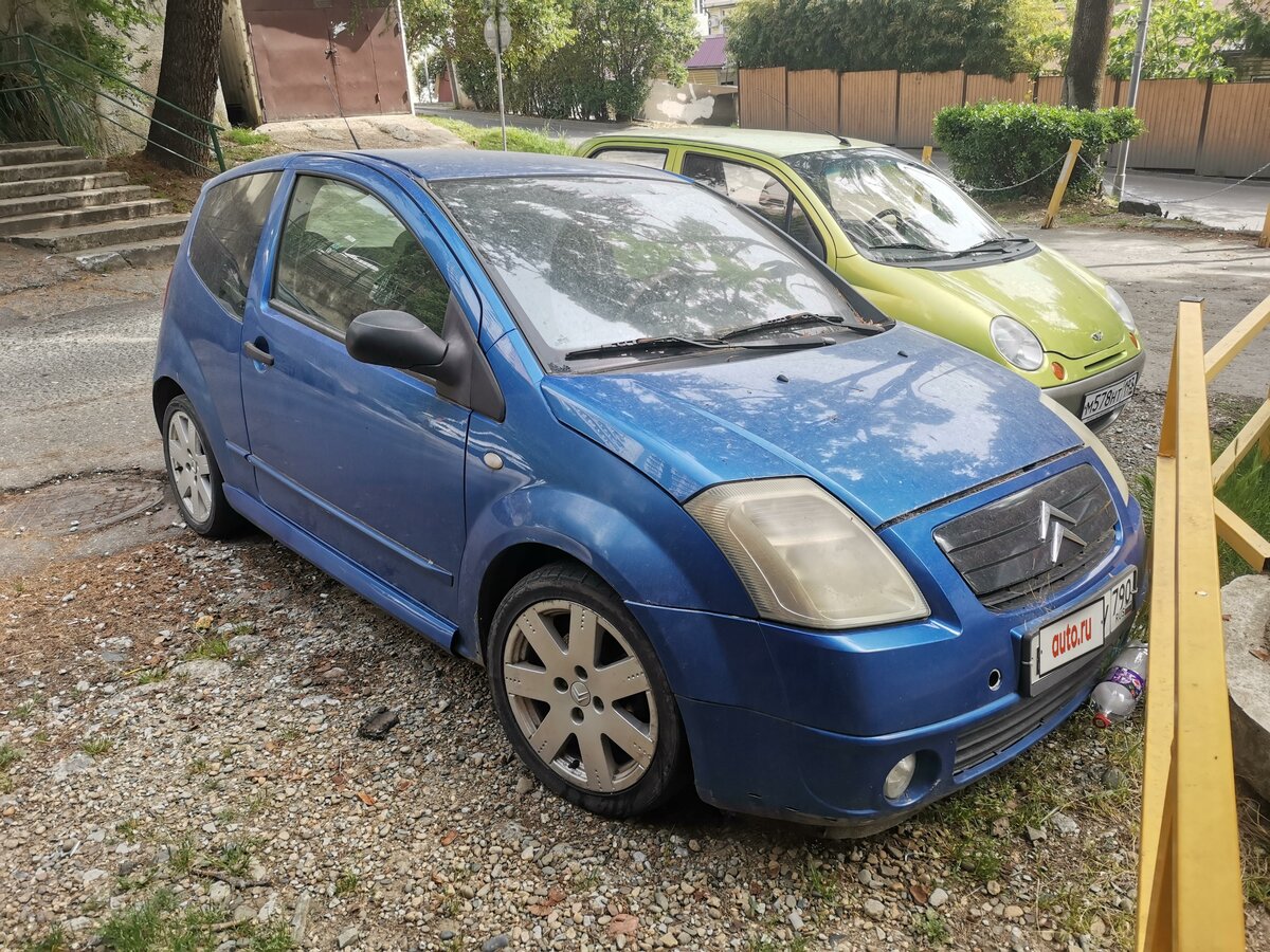 Купить б/у Citroen C2 2003-2009 1.6 AMT (110 л.с.) бензин робот в Сочи ...