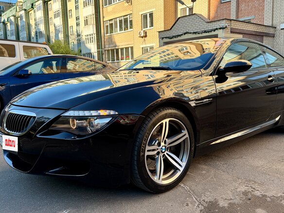 Купить б/у BMW M6 II (E63/E64) 5.0 AMT (507 л.с.) бензин робот в Минске: чёрный БМВ М6 II (E63 ...