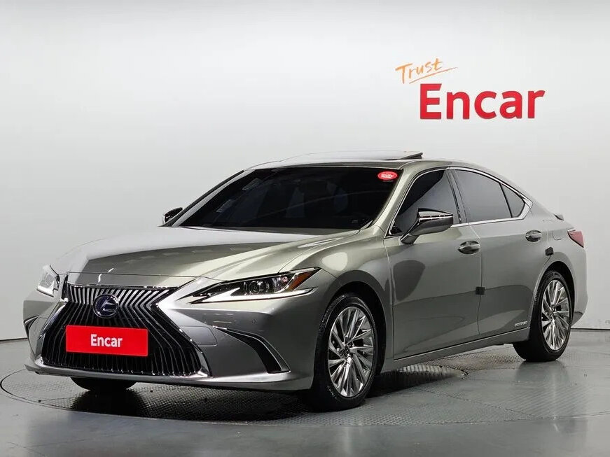 Купить б/у Lexus ES VII 300h 2.5hyb CVT (178 л.с.) гибрид вариатор в Находке: бежевый Лексус ЕС ...