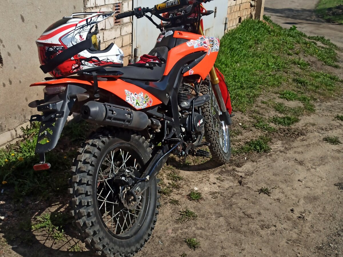 Купить б/у Minsk (Минск) X 250 в Калязине: оранжевый туристический эндуро 2021 года по цене 85 ...