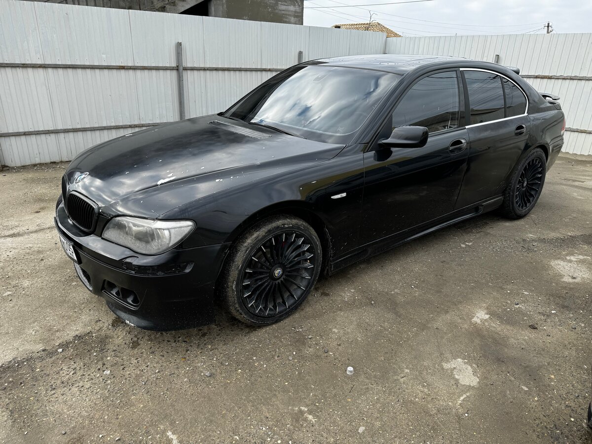 Купить б/у BMW 7 серии IV (E65/E66) Рестайлинг 750i 4.8 AT (367 л.с.) бензин автомат в Кизляре ...