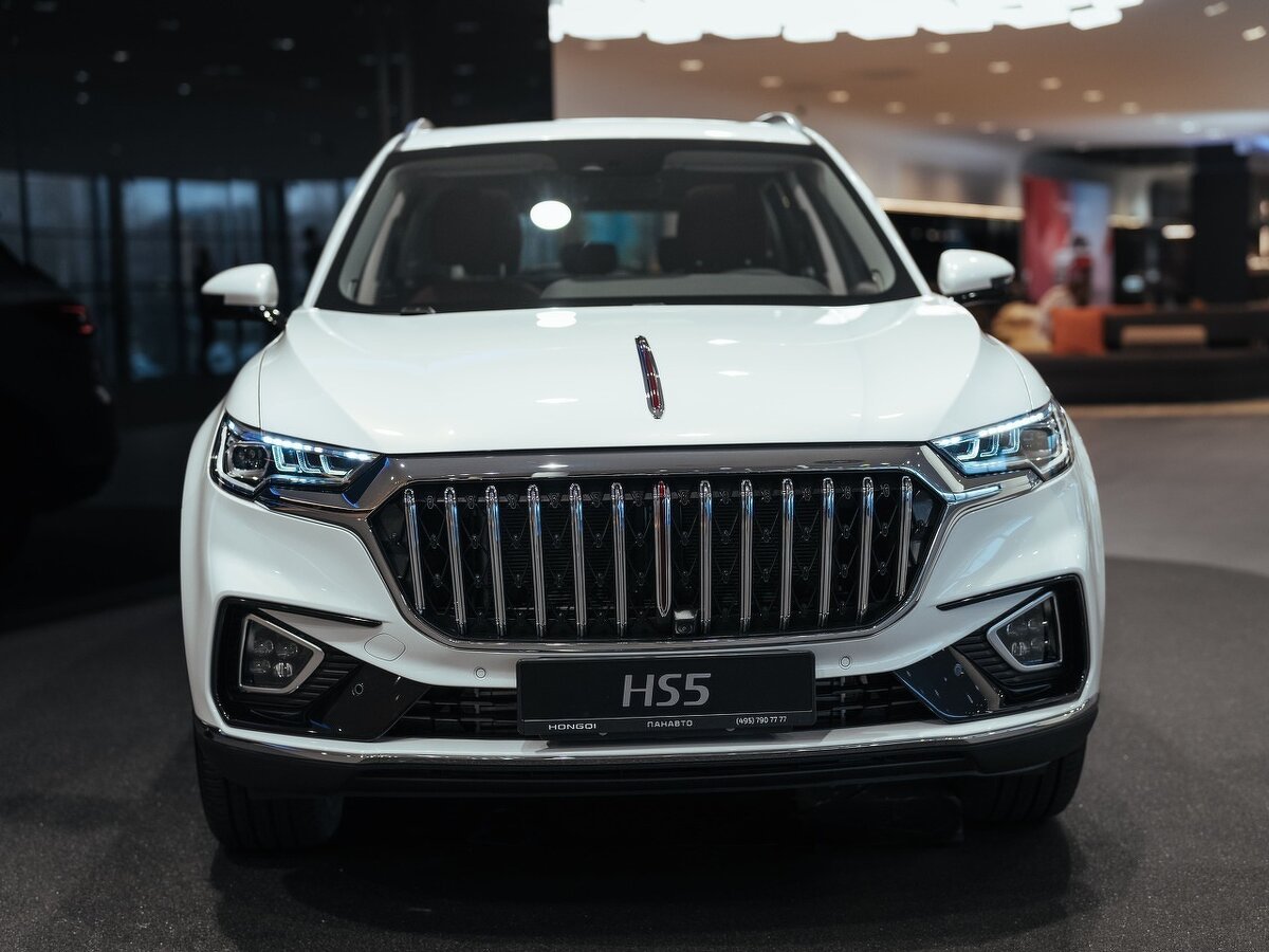 Купить новый Hongqi HS5 I 2.0 AT (218 л.с.) 4WD бензин автомат в Москве: белый Хончи ХС5 I ...