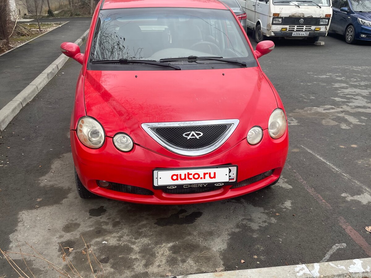 Купить б/у Chery QQ6 (S21) 2006-2010 1.3 MT (83 л.с.) бензин механика в Севастополе: красный ...