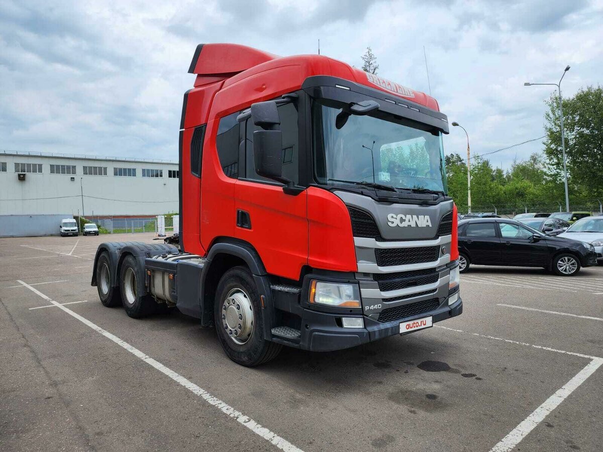 Купить б/у Scania P-series дизель механика в Москве: красный 2019 года ...