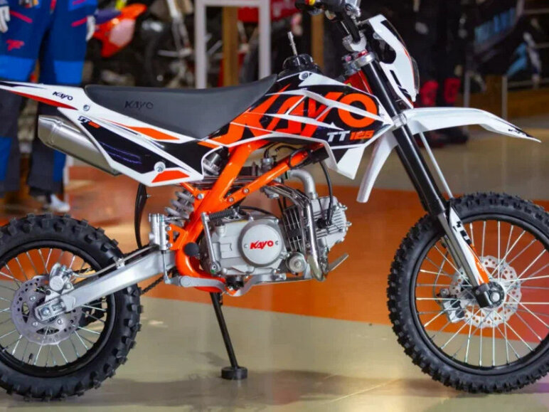 Купить б/у Kayo Basic TT125EA карбюратор в Воронеже: белый 2022 года по цене 93 500 рублей на ...