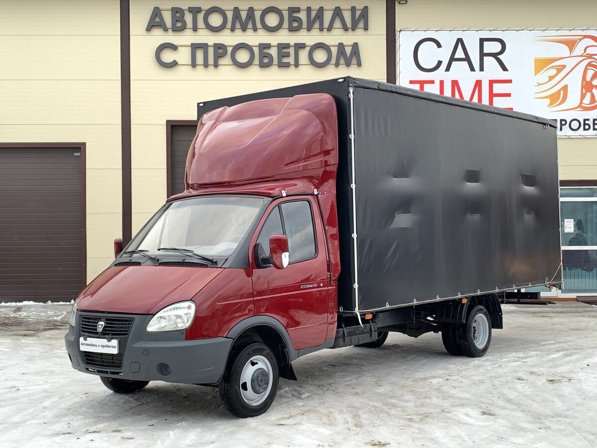 Купить б/у ГАЗ ГАЗель (3302) бензин-газ механика в Нижнем Новгороде: красный тент 2008 года на ...