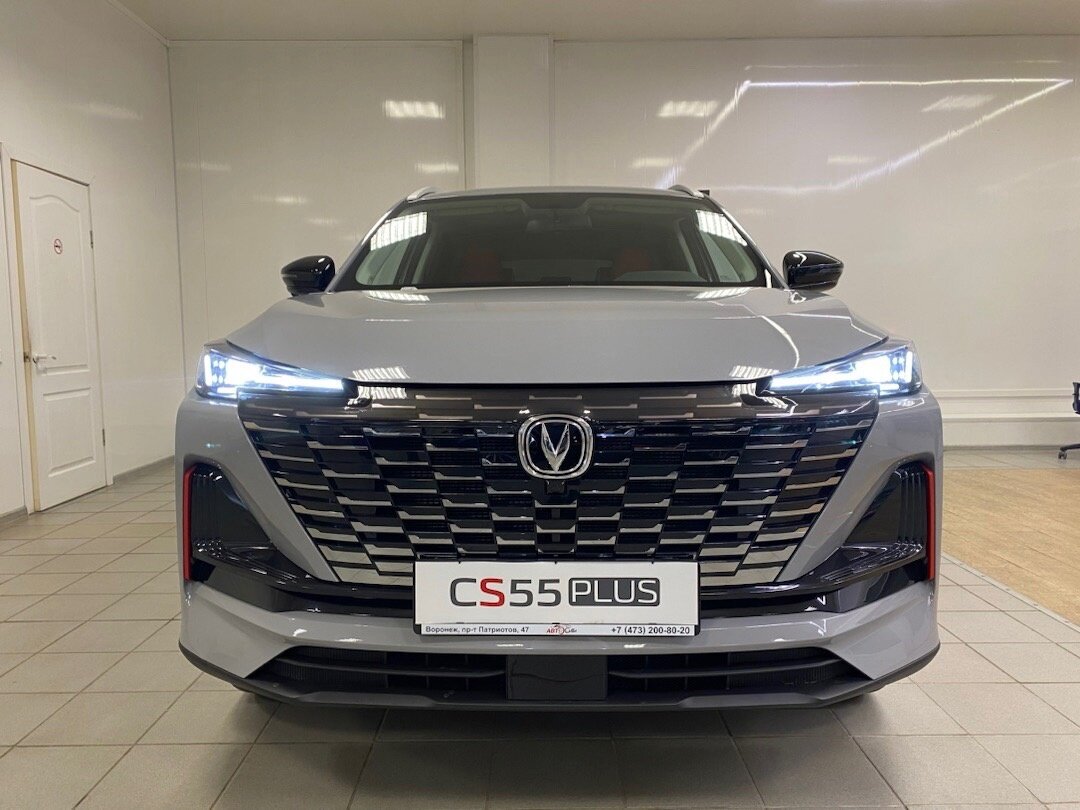 Купить новый Changan CS55PLUS I Рестайлинг 1.5 AMT (181 л.с.) бензин робот в Воронеже: серый ...