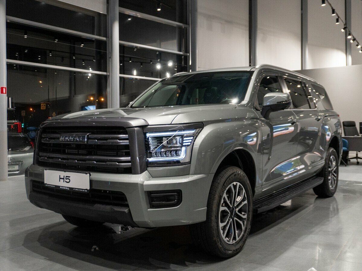 Купить новый Haval H5 II 2.0d AT (150 л.с.) 4WD дизель автомат в Санкт-Петербурге: серый Хавэйл ...