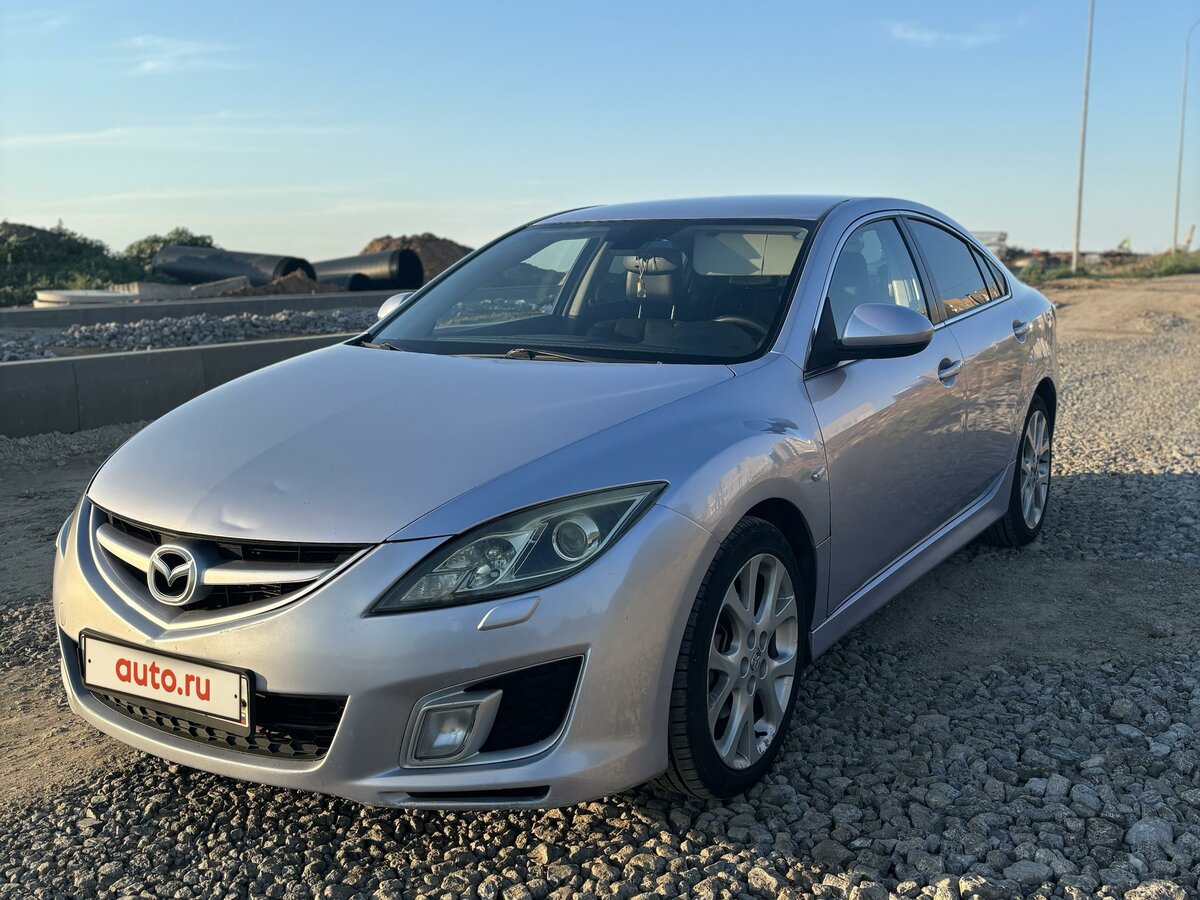 Купить б/у Mazda 6 II (GH) 2.5 MT (170 л.с.) бензин механика в Воронеже: фиолетовый Мазда 6 II ...