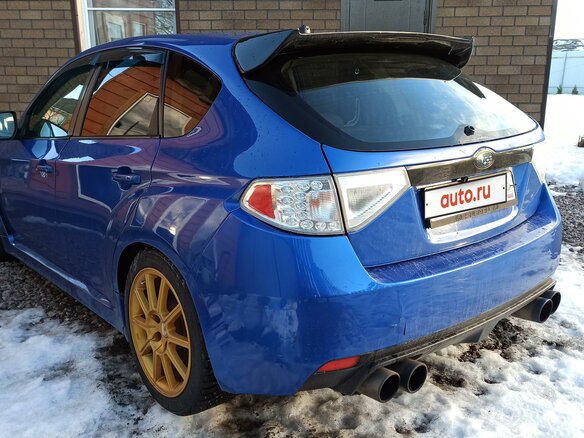 Купить б/у Subaru Impreza WRX III 2.5 MT (230 л.с.) 4WD бензин механика в Александровской: синий ...