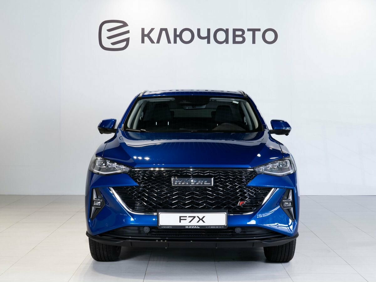 Купить новый Haval F7x I Рестайлинг 2.0 AMT (190 л.с.) 4WD бензин робот в Ставрополе: синий ...