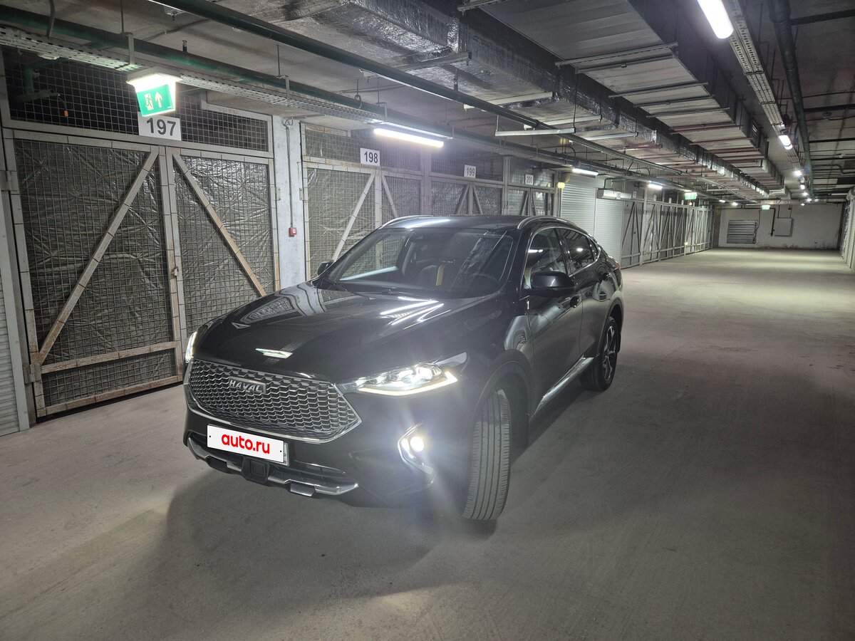 Купить б/у Haval F7x I 2.0 AMT (190 л.с.) 4WD бензин робот в Москве: чёрный Хавэйл Ф7х I ...