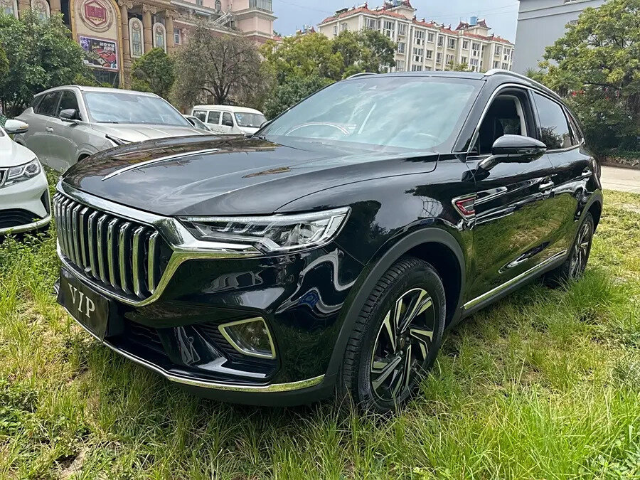 Купить б/у Hongqi HS5 I 2.0 AT (224 л.с.) бензин автомат во Владивостоке: чёрный Хончи ХС5 I ...