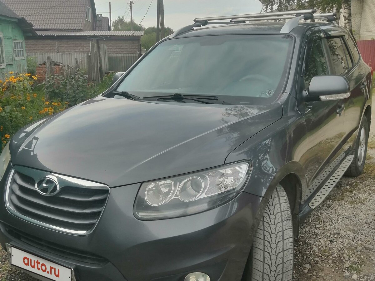 Купить б/у Hyundai Santa Fe II Рестайлинг 2.2d AT (197 л.с.) 4WD дизель ...