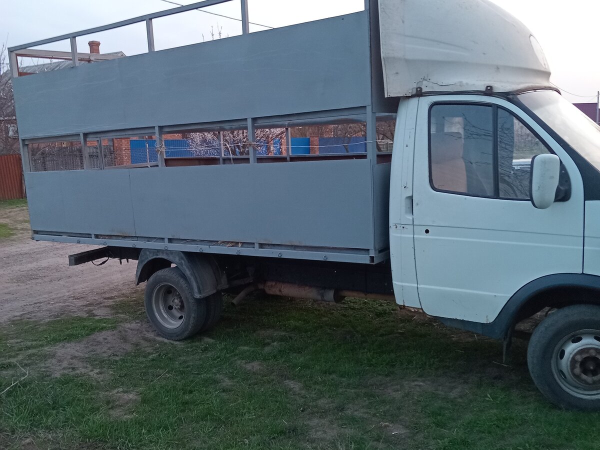 Купить б/у ГАЗ ГАЗель (3302) бензин механика в Новопокровской: белый тент 2009 года по цене 550 ...