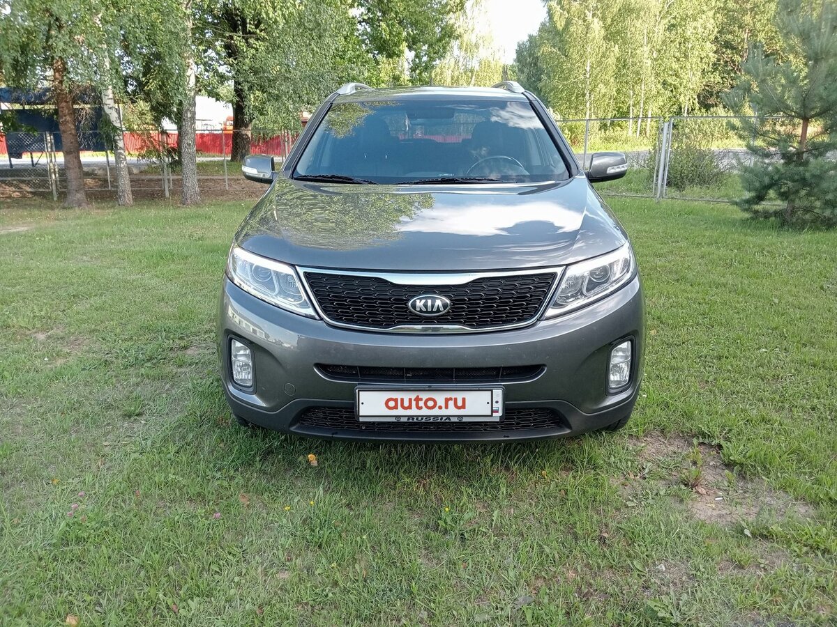 Купить б/у Kia Sorento II Рестайлинг 2.2d AT (197 л.с.) 4WD дизель автомат в Москве: серый Киа ...