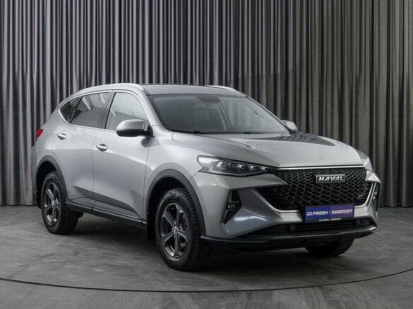 Купить б/у Haval F7 I Рестайлинг 2.0 AMT (190 л.с.) 4WD бензин робот в Москве: серый Хавэйл Ф7 I ...
