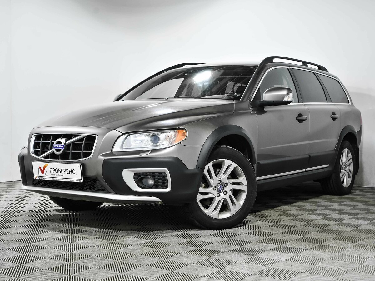 Купить б/у Volvo XC70 II 2.4d AT (215 л.с.) 4WD дизель автомат в Санкт-Петербурге: коричневый ...