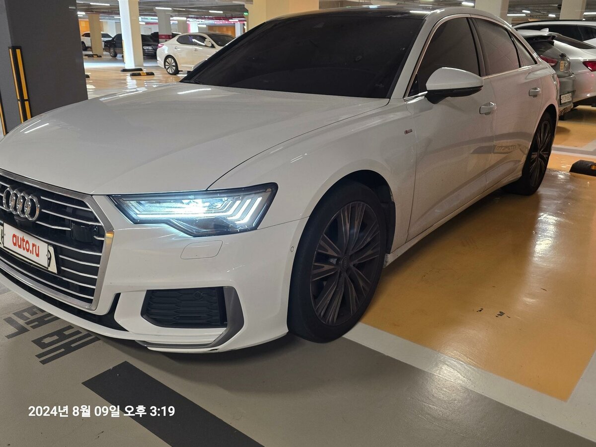 Купить б/у Audi A6 V (C8) 50 TDI 3.0d AT (286 л.с.) 4WD дизель автомат во Владивостоке: белый ...