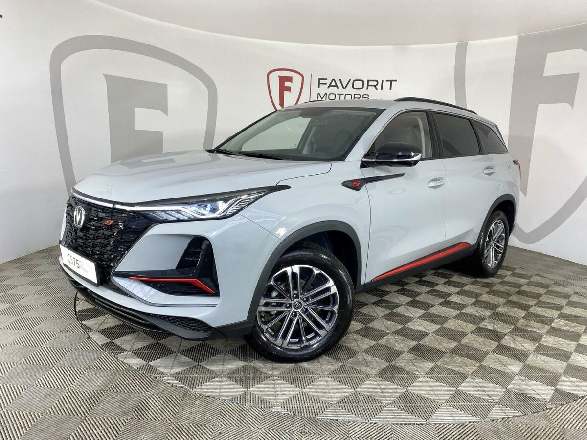 Купить новый Changan CS75PLUS I Рестайлинг 1.5 AT (167 л.с.) бензин автомат в Москве: серый ...
