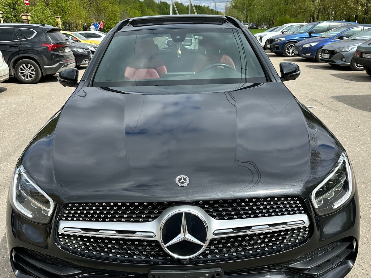 Купить б/у Mercedes-Benz GLC I (X253) Рестайлинг 300 2.0 AT (258 л.с.) 4WD бензин автомат в ...