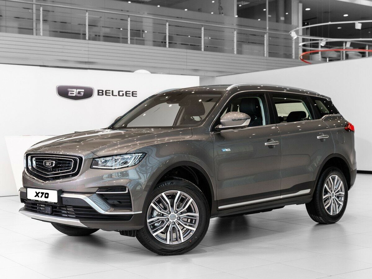 Купить новый Belgee X70 2024-2025 1.5 AMT (177 л.с.) 4WD бензин робот в Москве: серый Белджи Икс ...