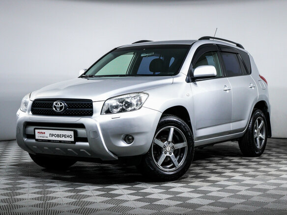 Купить б/у Toyota RAV4 III (XA30) 2.0 AT (152 л.с.) 4WD бензин автомат в Путилково: серебристый ...