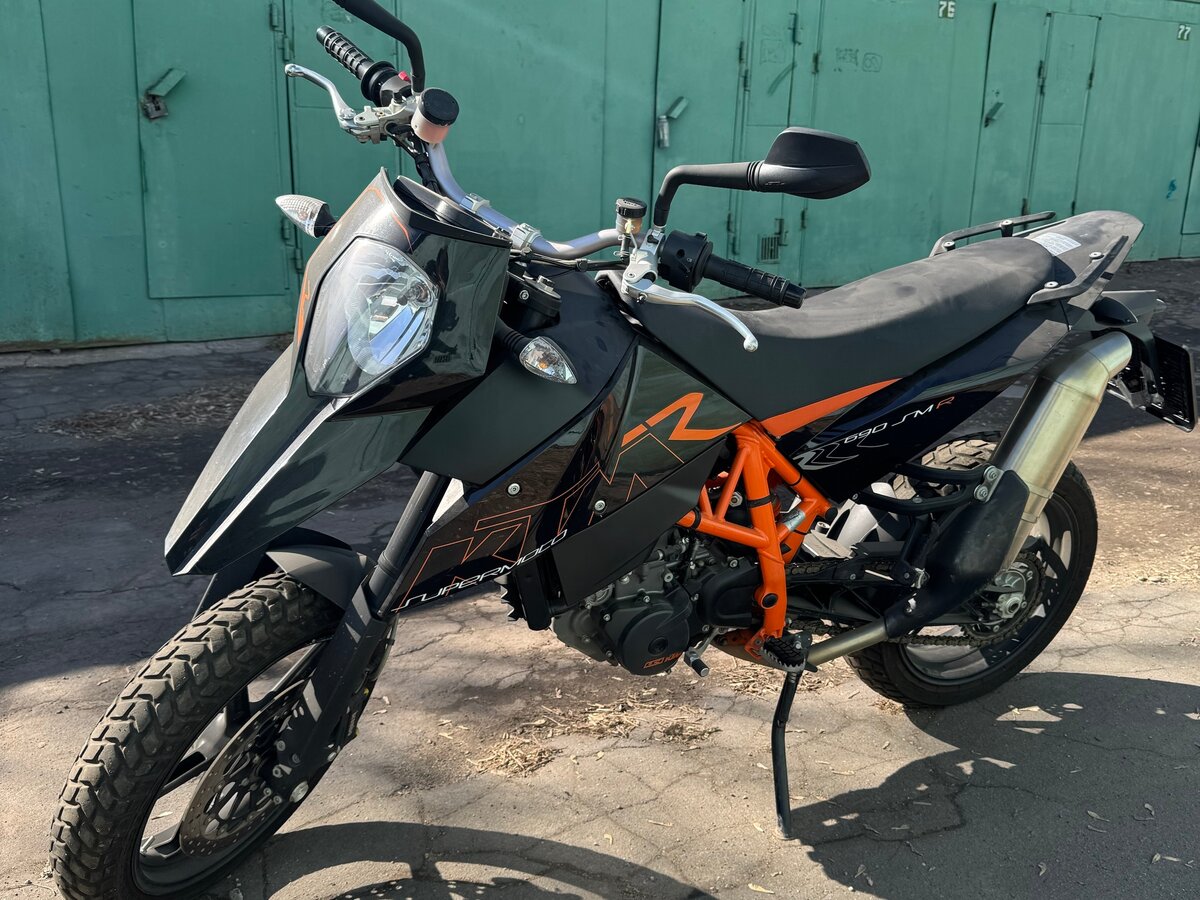 Купить б/у KTM 690 SMC R в Химках: чёрный supermotard 2008 года по цене ...
