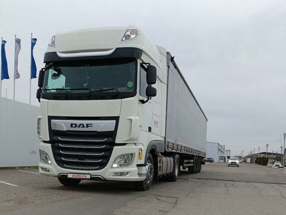 Купить б/у DAF XF дизель автомат в Москве: белый 2020 года на Авто.ру ...