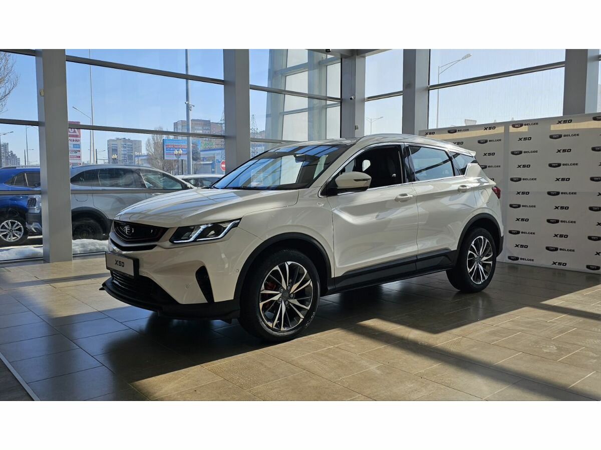 Купить новый Belgee X50 2023-2025 1.5 AMT (150 л.с.) бензин робот в Саратове: белый Белджи Икс ...