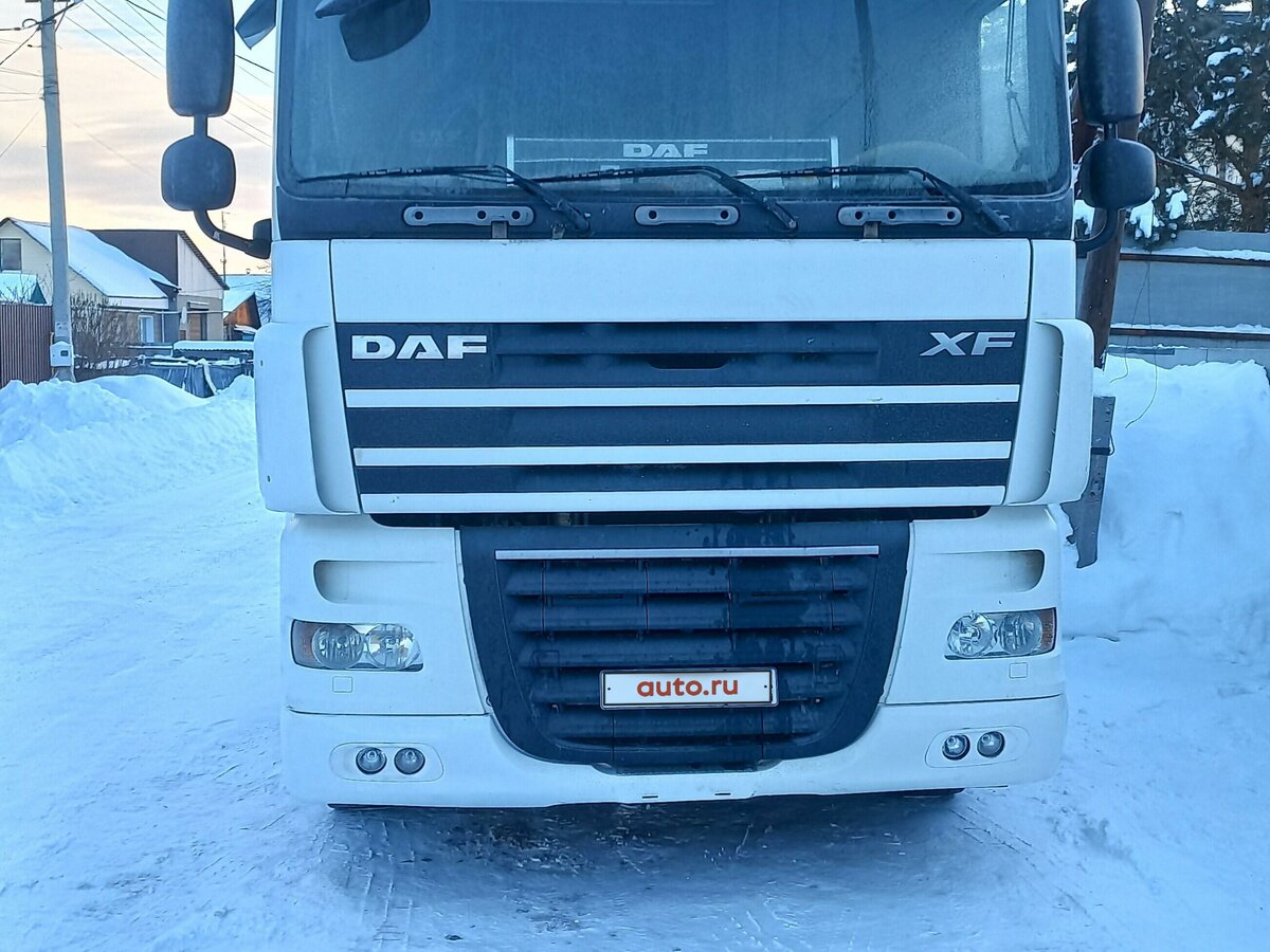 Купить б/у DAF XF 105 дизель автомат в Верхней Пышме: белый 2008 года ...