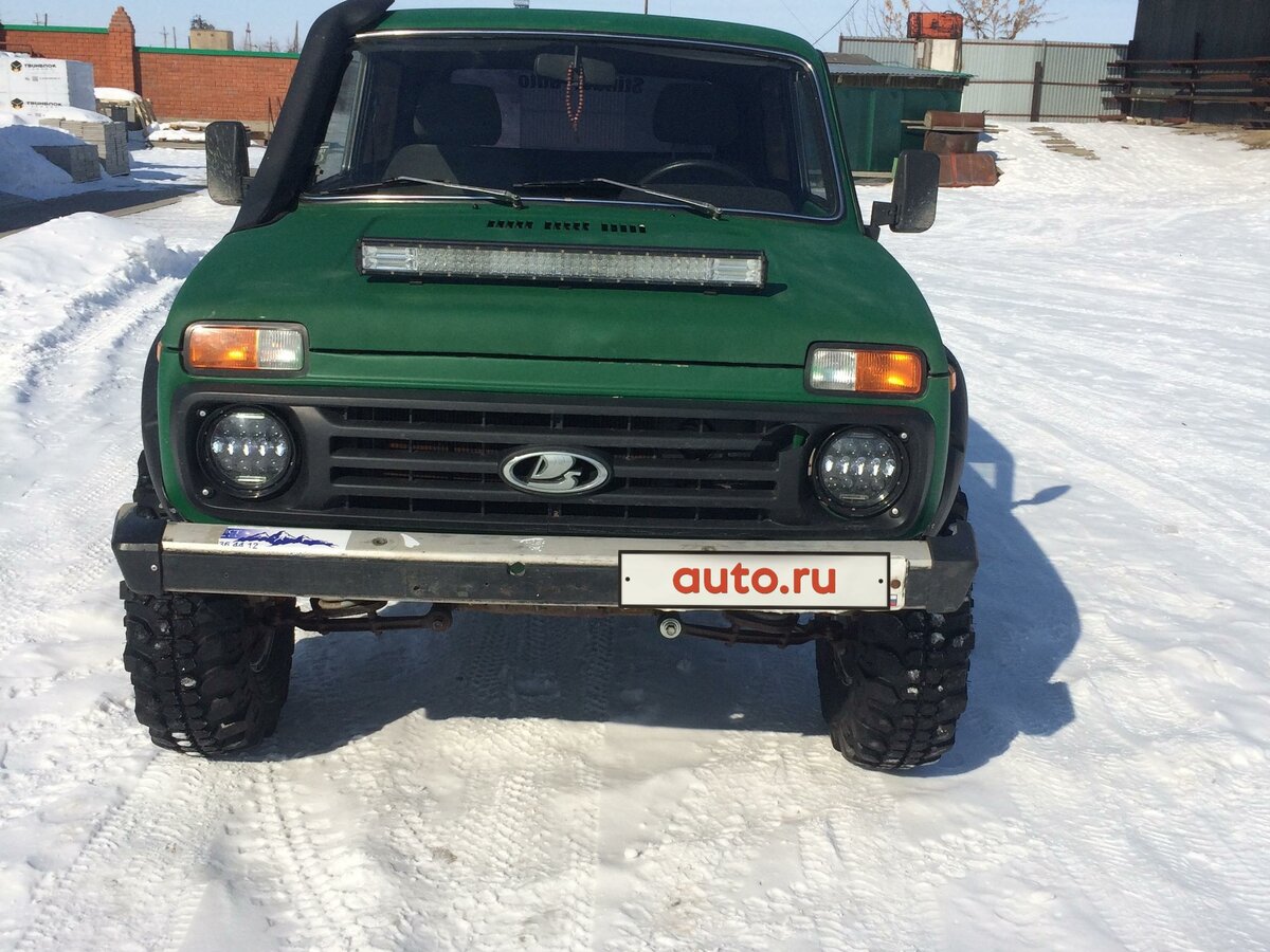 Купить б/у Lada (ВАЗ) 2121 (4x4) I 1.6 MT (75 л.с.) 4WD бензин механика в Домбаровском: зелёный ...