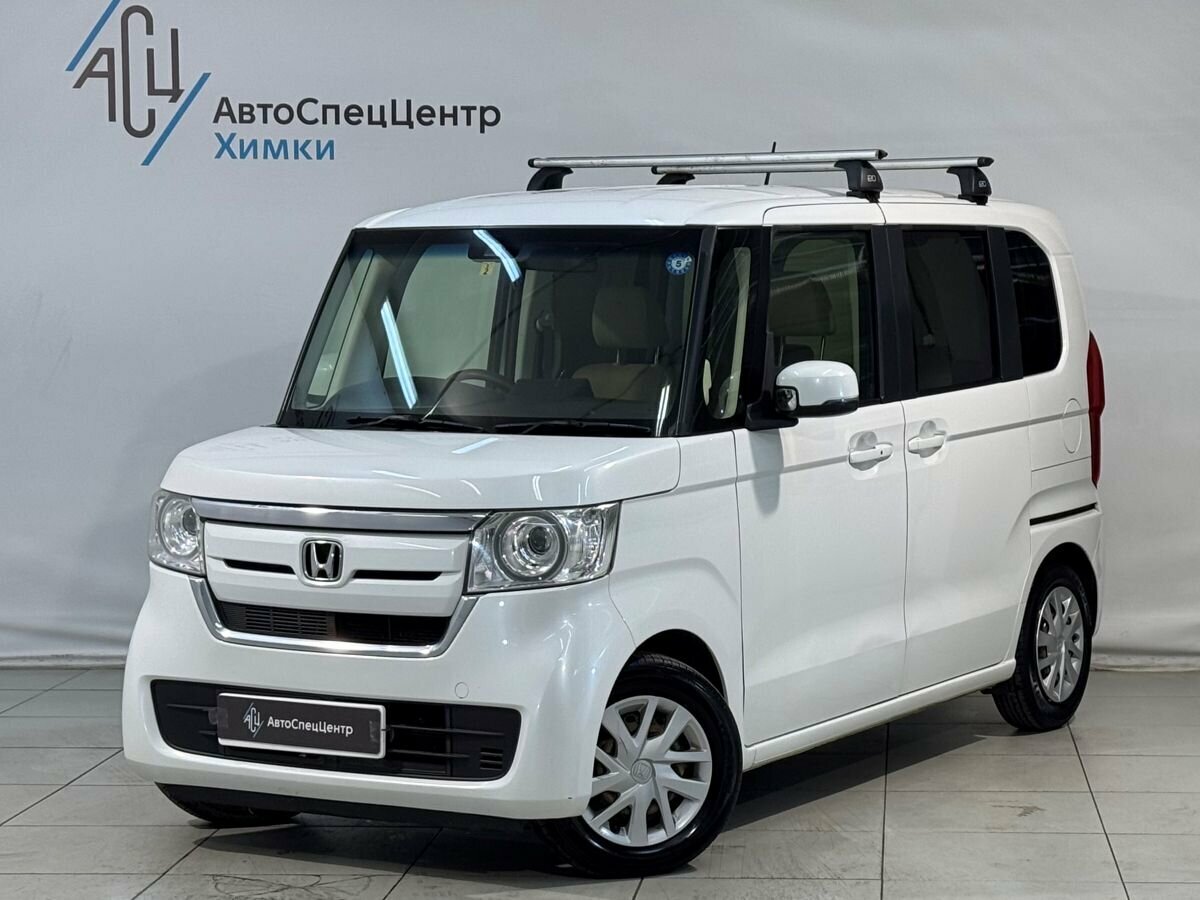 Купить б/у Honda N-BOX II 0.7 CVT (58 л.с.) бензин вариатор в Москве: белый Хонда н-бокс II ...
