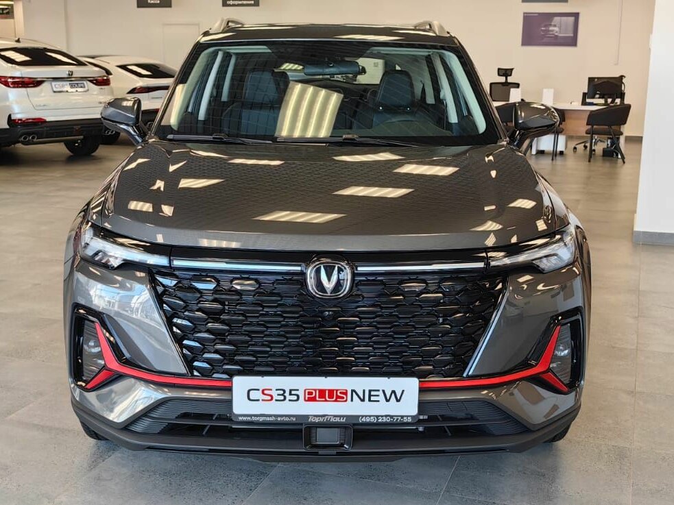 Купить новый Changan CS35PLUS I Рестайлинг 1.4 AMT (150 л.с.) бензин робот в Москве: серый ...