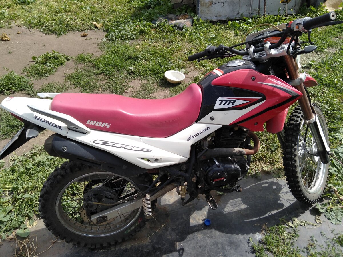 Купить б/у IRBIS TTR 250 карбюратор 5 передач в Осинках: красный внедорожный эндуро 2013 года по ...