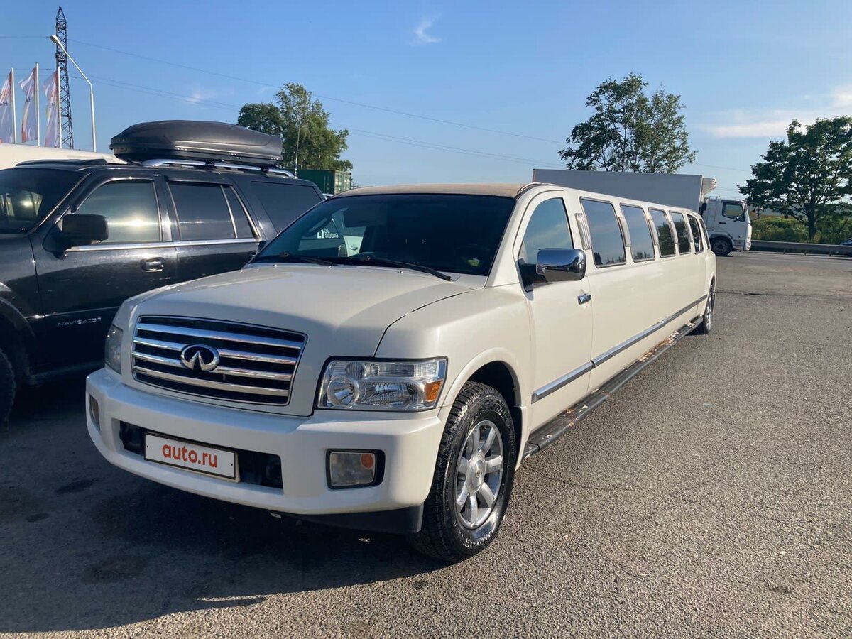 Купить б/у Infiniti QX56 I 5.6 AT (313 л.с.) бензин автомат в Вольно ...