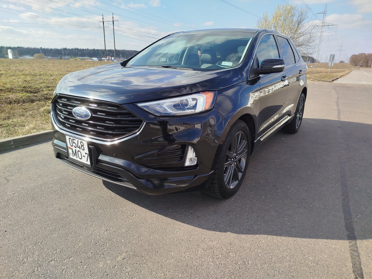 Купить б/у Ford Edge II Рестайлинг 2.0 AT (250 л.с.) бензин автомат в ...