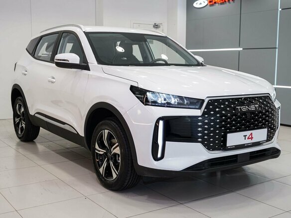 Купить новый TENET T4 2025-2025 1.5 AMT (147 л.с.) бензин робот в Москве: белый Тенет Т4 2025 ...